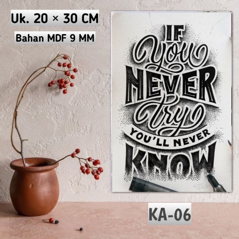 Jual Poster Aesthetic/ Kata kata motivasi/ Hiasan kata kata mutiara ...