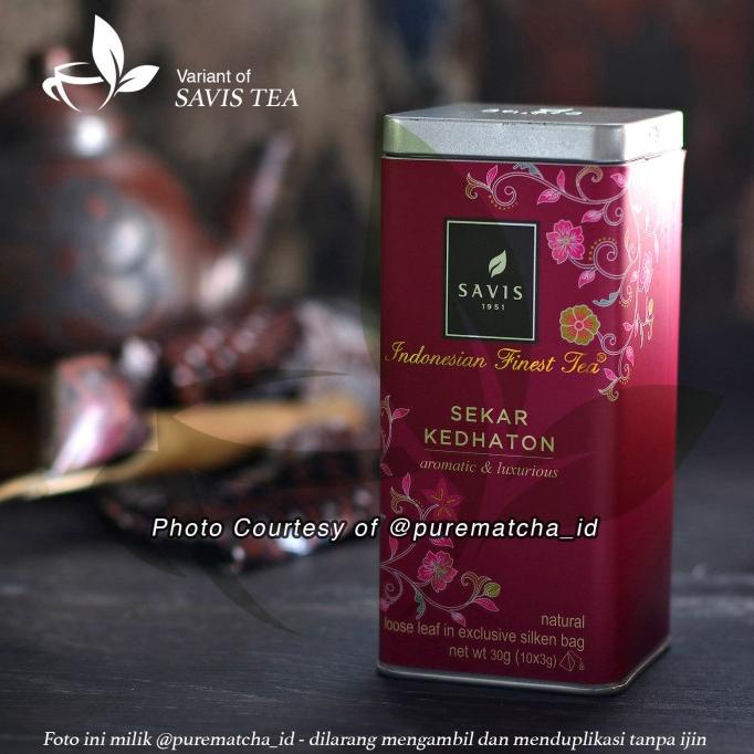 Jual Discount Savis Tea - Premium Sekar Kedhaton Tea KALENG 10tb Teh ...