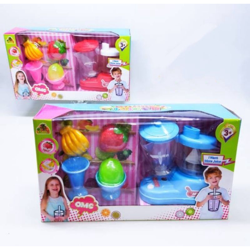 Jual Mainan anak perempuan blender juicer nyala 1 set | Shopee Indonesia