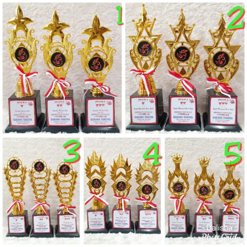 Jual Piala Set 123 Piala Murah Piala Set Kejuaraan piala tk piala ...