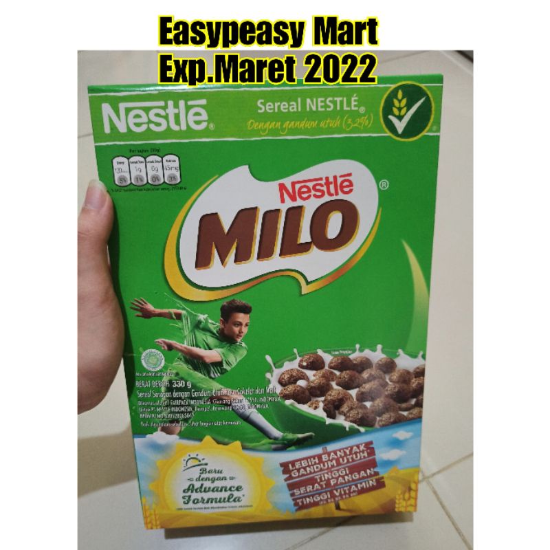 Jual Nestle Milo Cereal Box 330g - 1 pcs | Shopee Indonesia