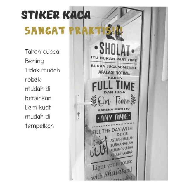 Jual stiker kaca bening stiker transparan Sticker kaca bening Sticker ...