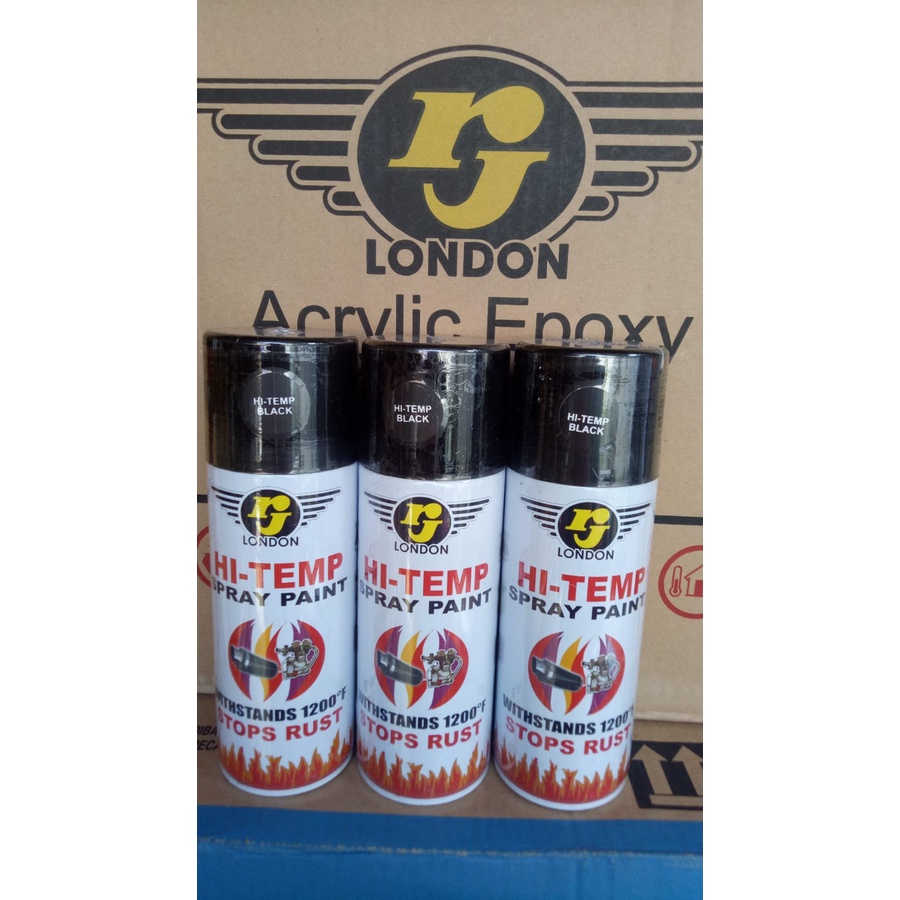 Jual 400cc cat semprot pilok rj hi temp silver 400cc hi temp black 400cc pilok knlapot pilok ...