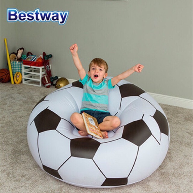 Jual INTIME Sofa Air Kursi Angin Bangku Tempat Duduk Balon Karet Motif ...