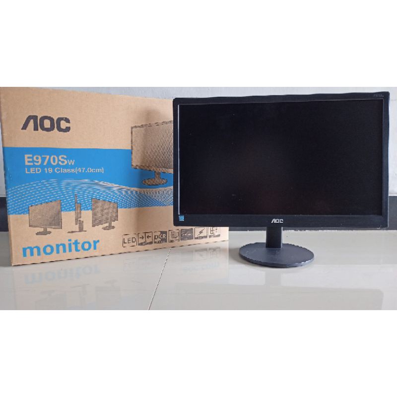 Jual MONITOR LCD AOC E970SW 19" | Shopee Indonesia