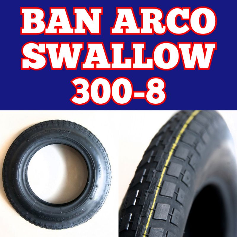 Jual ban arco 300-8 ban tinggal sorong ban luar 300-8 ban gerobak ban ...