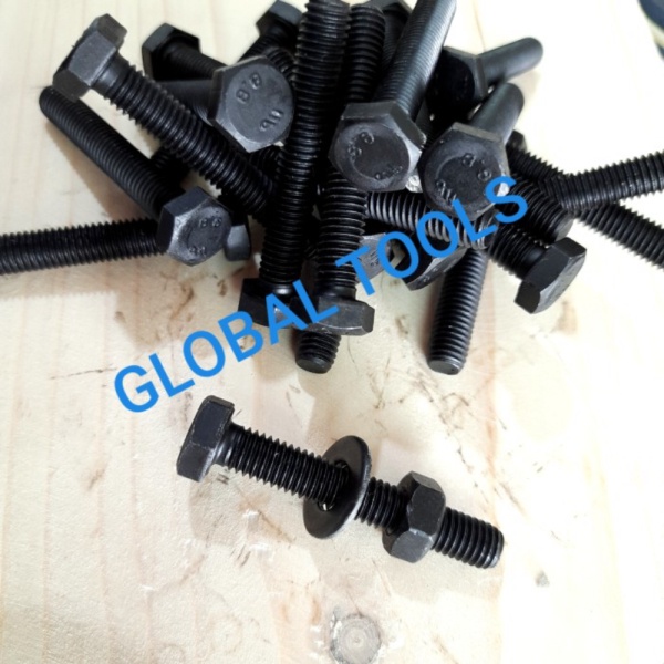 Jual Stock Terakhir baut 12 baja baut mur baja m8 x 50 baut kuat baut baja hitam murah m8 Tools ...