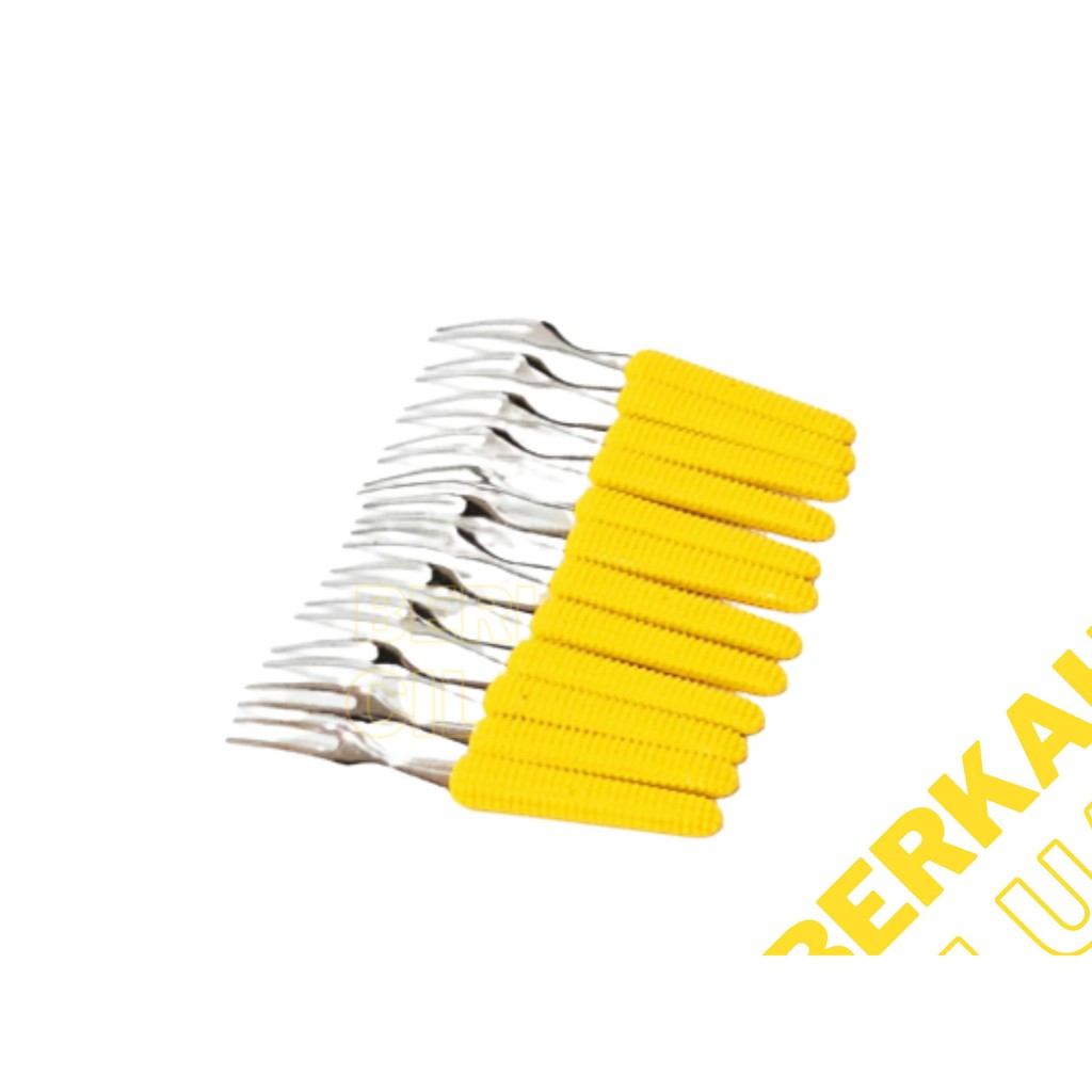 Jual Garpu Jagung / Garpu Buah / Tusukan Buah / Garpu Kue Gagang Jagung ...