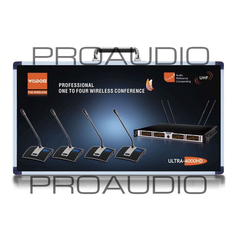 Jual Mic Wisdom Ultra 4000 HD Ultra4000 HD Ultra-4000 HD 4 Channel Mic ...