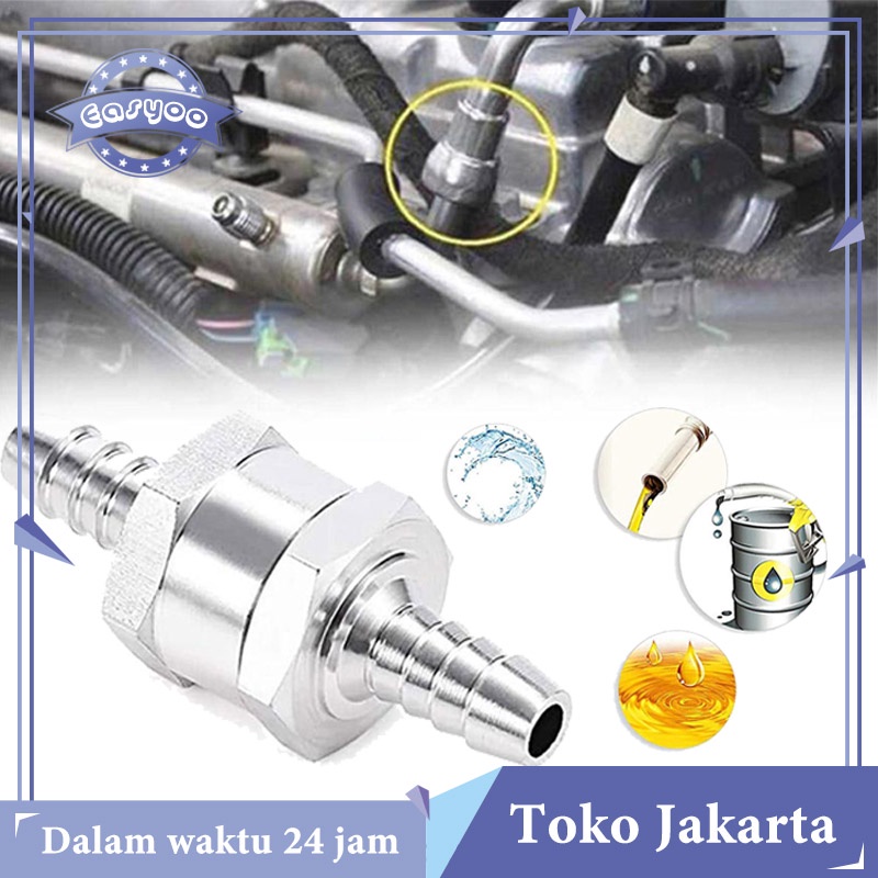 Jual Katup Satu Arah Bahan Bakar Logam Aluminium Motor Mobil 1 Way ...