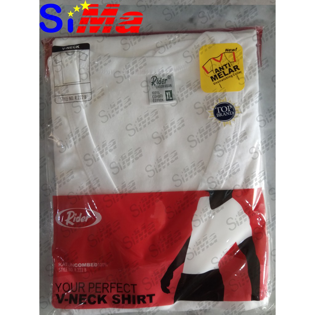 Jual Oblong T-shirt Pria Rider Putih R 222 R222 Kerah V | Shopee Indonesia Jual Oblong T-shirt Pria Rider Putih R 222 R222 Kerah V | Shopee Indonesia