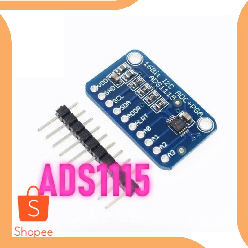 Jual Promo onderdil 16 Bit I2C 4 Channel ADS1115 Module ADC with Pro ...