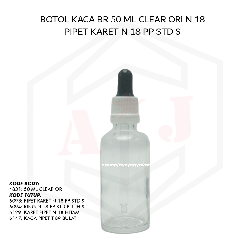 Jual Botol Kaca Serum 50 ml Clear Ori Pipet S / Pipet Kaca / Botol ... Jual Botol Kaca Serum 50 ml Clear Ori Pipet S / Pipet Kaca / Botol ...