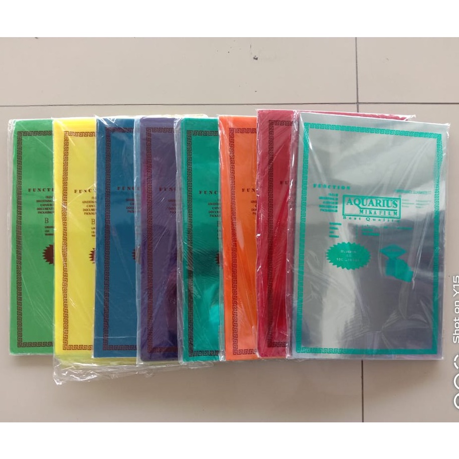 Jual MIKA PLASTIK JILID UKURAN FOLIO/F4 Min.order15 lembar tebal 0.10mm | Shopee Indonesia
