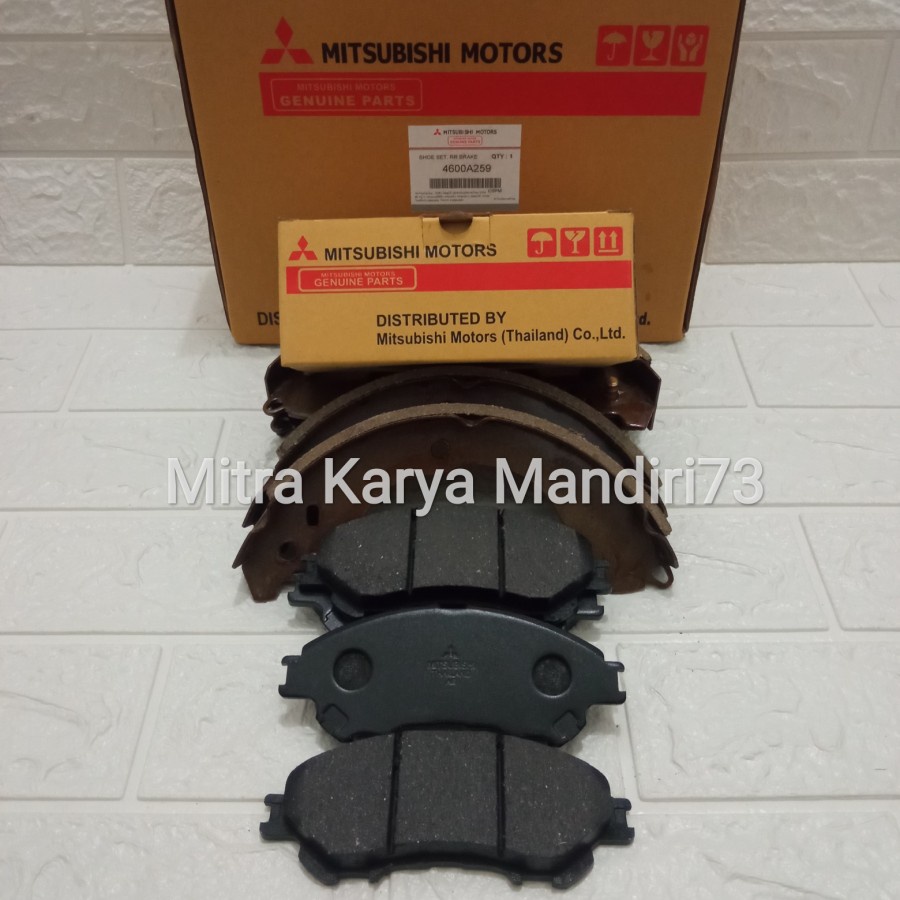Jual BRAKE PAD SET BRAKE SHOE SET KAMPAS REM SET DEPAN BELAKANG MITSUBISHI XPANDER EXPANDER ...