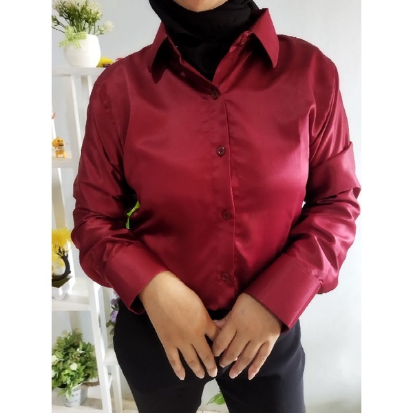 Jual KEMEJA WANITA SATIN SILK/ KEMEJA COSPLAY NANAMI /KEMEJA KOREAN ... Jual KEMEJA WANITA SATIN SILK/ KEMEJA COSPLAY NANAMI /KEMEJA KOREAN ...