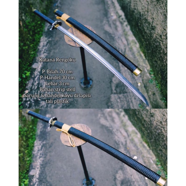 Jual Pedang Katana Anime Kimetsu No Yaiba Kyojuro Rengoku Pillar Api ...