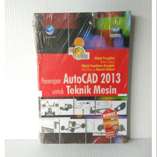 Jual Buku Penerapan Auto CAD 2013 untuk Mesin (Original) | Shopee Indonesia