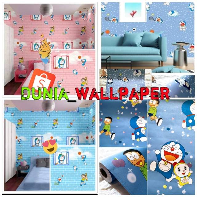 Jual Wallpaper dinding doraemon | Shopee Indonesia