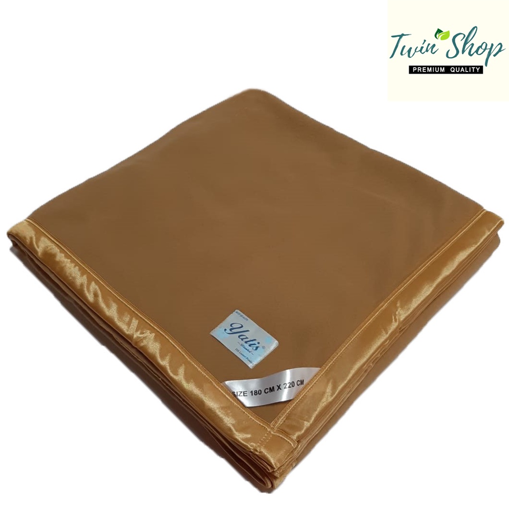 Jual Selimut Yatis Polos Hotel Ukuran Besar dan Tebal | Shopee Indonesia