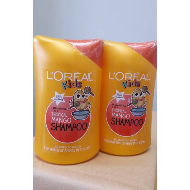 Jual Loreal Kids Shampoo MANGO 250ml | Shopee Indonesia