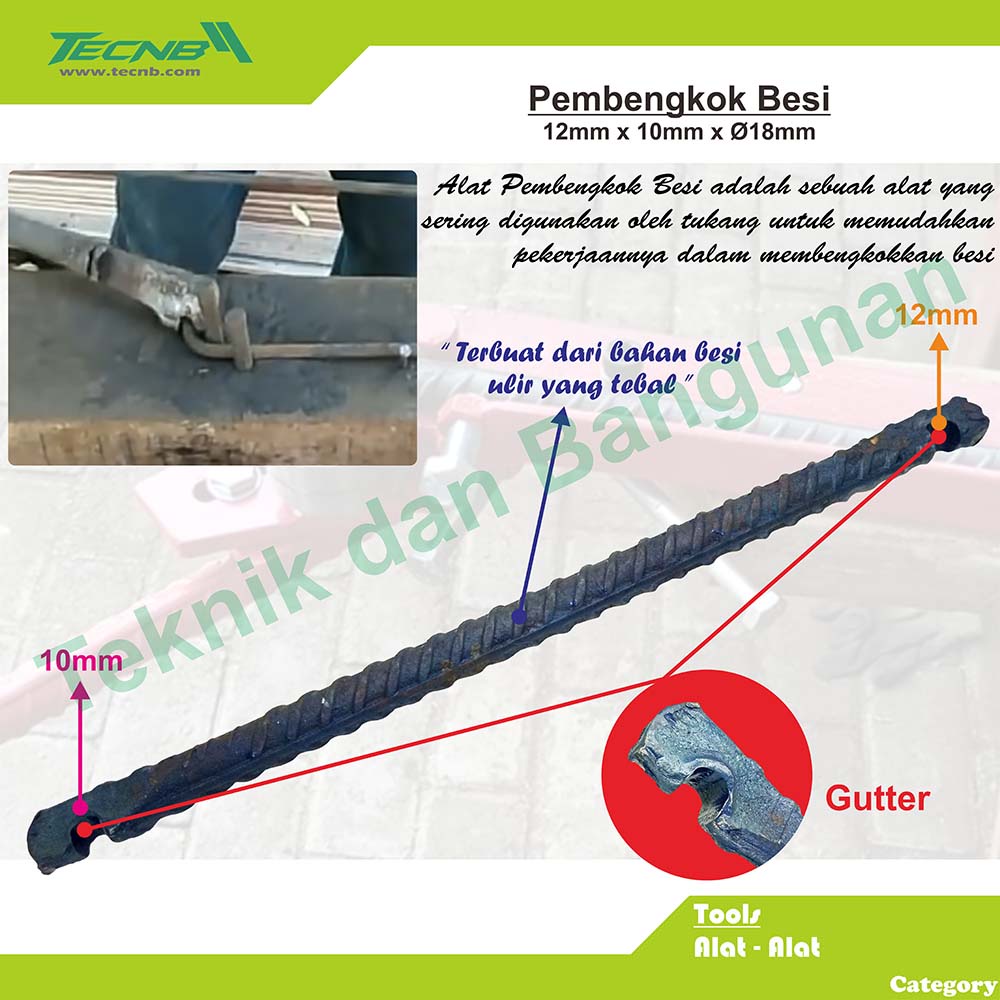 Jual Pembengkok Besi (10mm x 12mm) | Shopee Indonesia