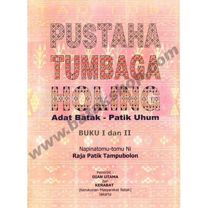 Jual BUKU BATAK Pustaha Tumbaga Holing | Shopee Indonesia