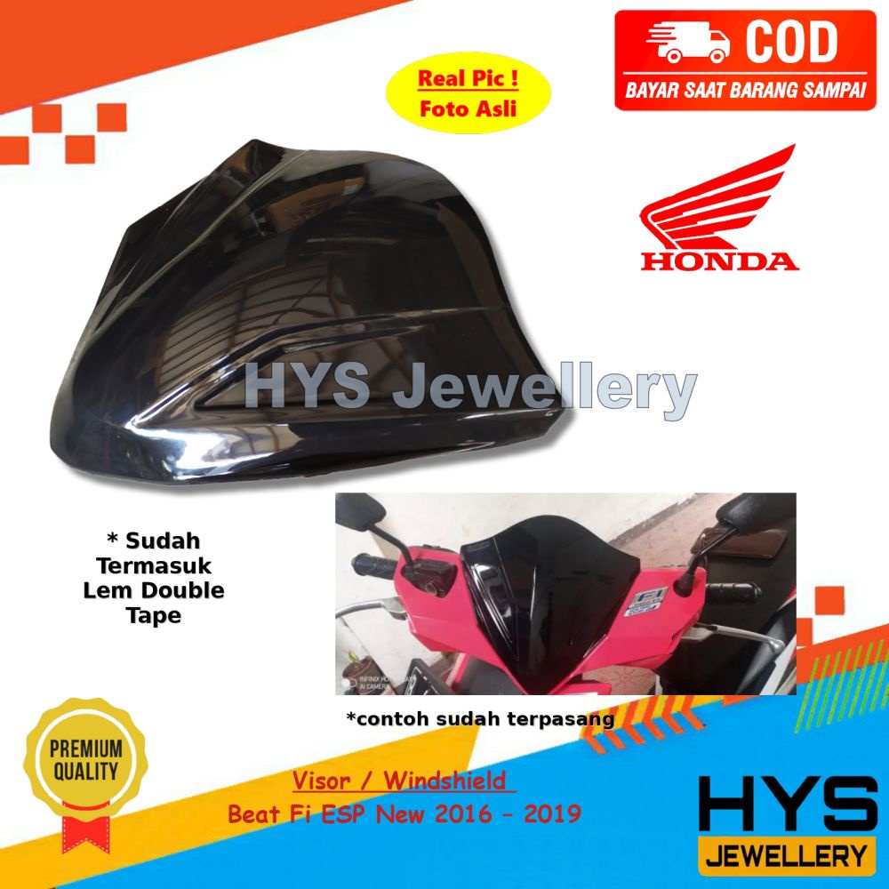 Jual [COD] Visor Beat Fi ESP New Tahun 2015 2016 2017 2018 2019 / Beat ...