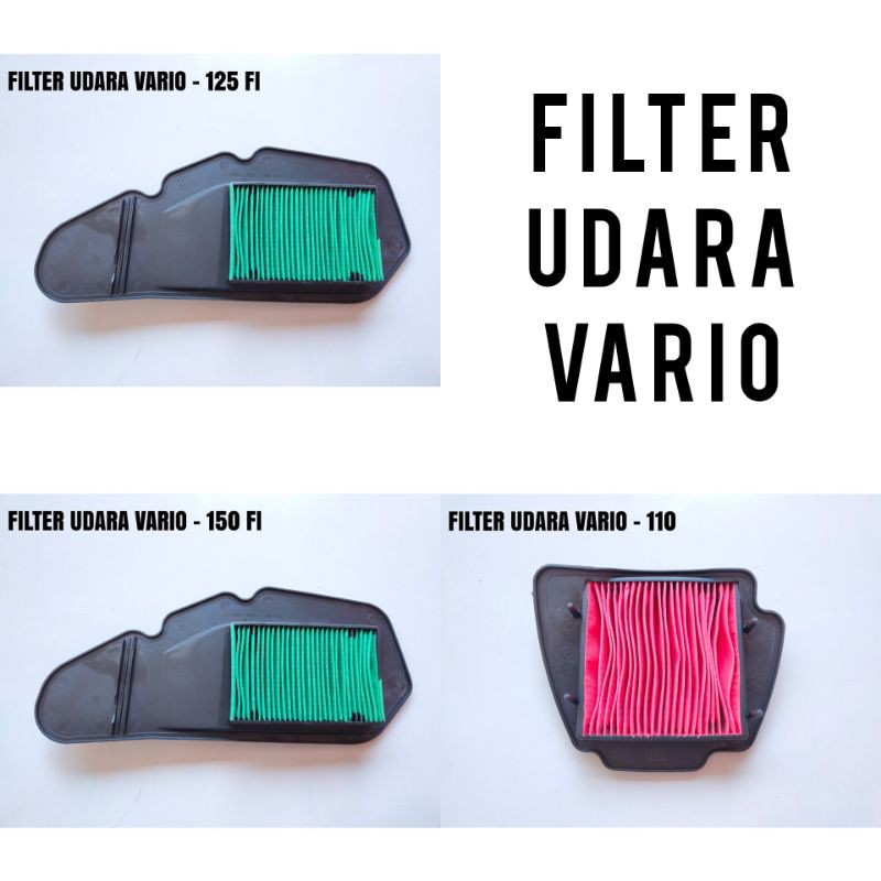 Jual Filter Udara Motor Vario 125 FI, Vario 150 fi, Vario 110,vario 125 ...