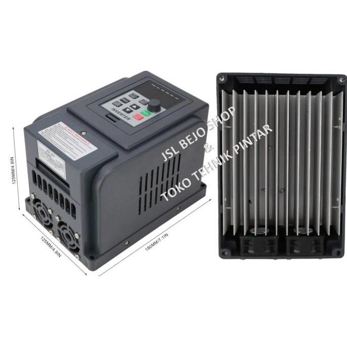 Jual Inverter Variable Motor 2.2Kw Input 1-Phase 220V Output 3-Phase 380 V | Shopee Indonesia
