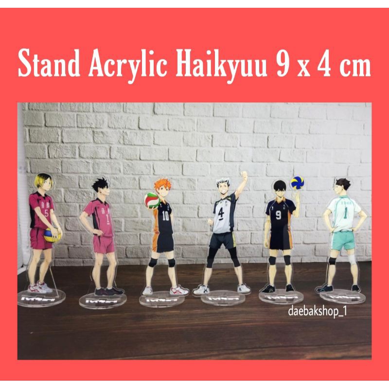 Jual Standee / Stand Acrylic Haikyuu 9 x 4 cm Hinata Kageyama Kenma ...