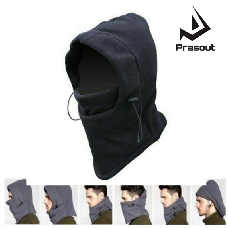 Jual KUPLUK MASKER BALACLAVA MULTIFUNGSI BAHAN POLAR 6 IN 1 FULL ...