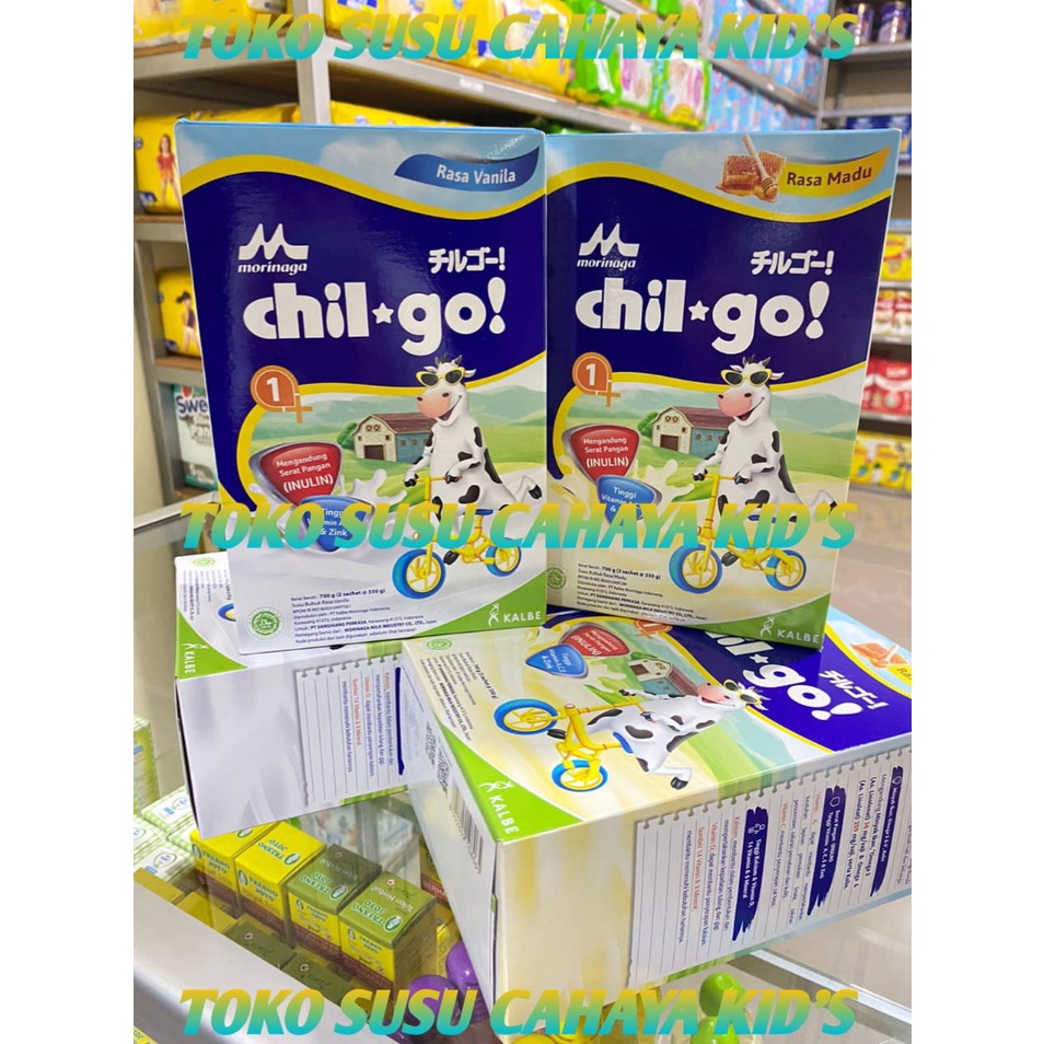 Jual Chil-go 1+ Madu dan Vanilla 700 gr . Morinaga Chil-go 1+ Madu dan ...