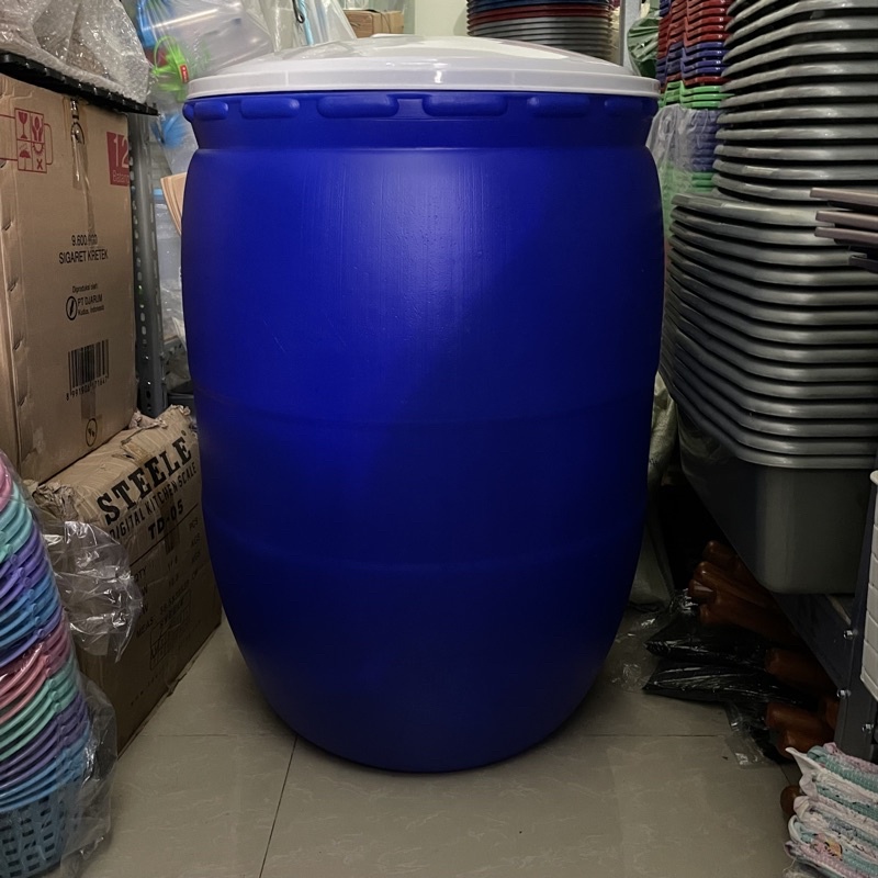 Jual TONG AIR / TONG AIR + KRAN GREEN LEAF 60 90 120 150 LITER WADAH ...