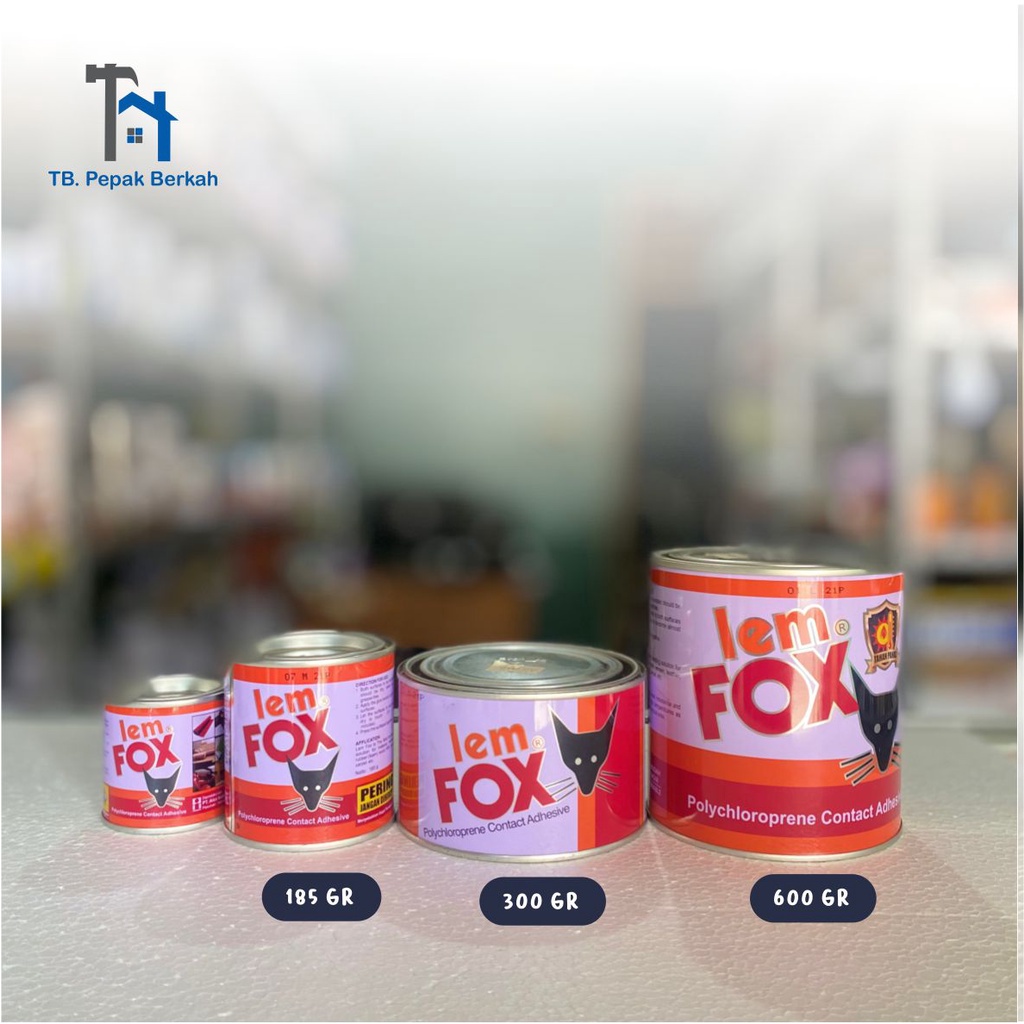 Jual Lem Fox Kuning Kaleng Semua ukuran | Shopee Indonesia