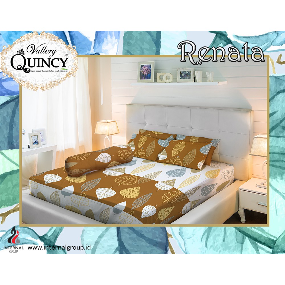 Jual SPREI VALLERY QUINCY - MOTIF RENATA/KATE/JOAN/ELVES - Ukuran 120 x ...