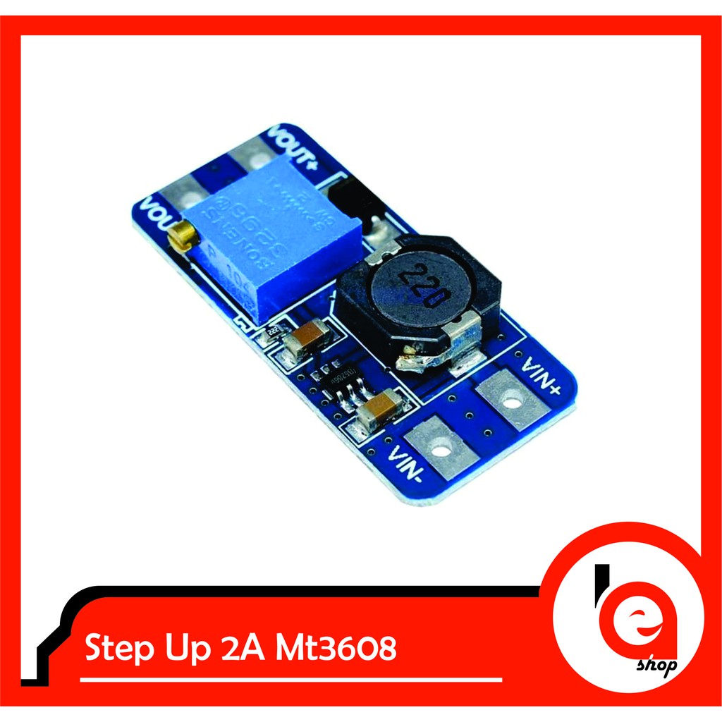 Jual Modul Step Up 2A MT3608 Modul Booster Step Up DC-DC Adjustable usb micro | Shopee Indonesia