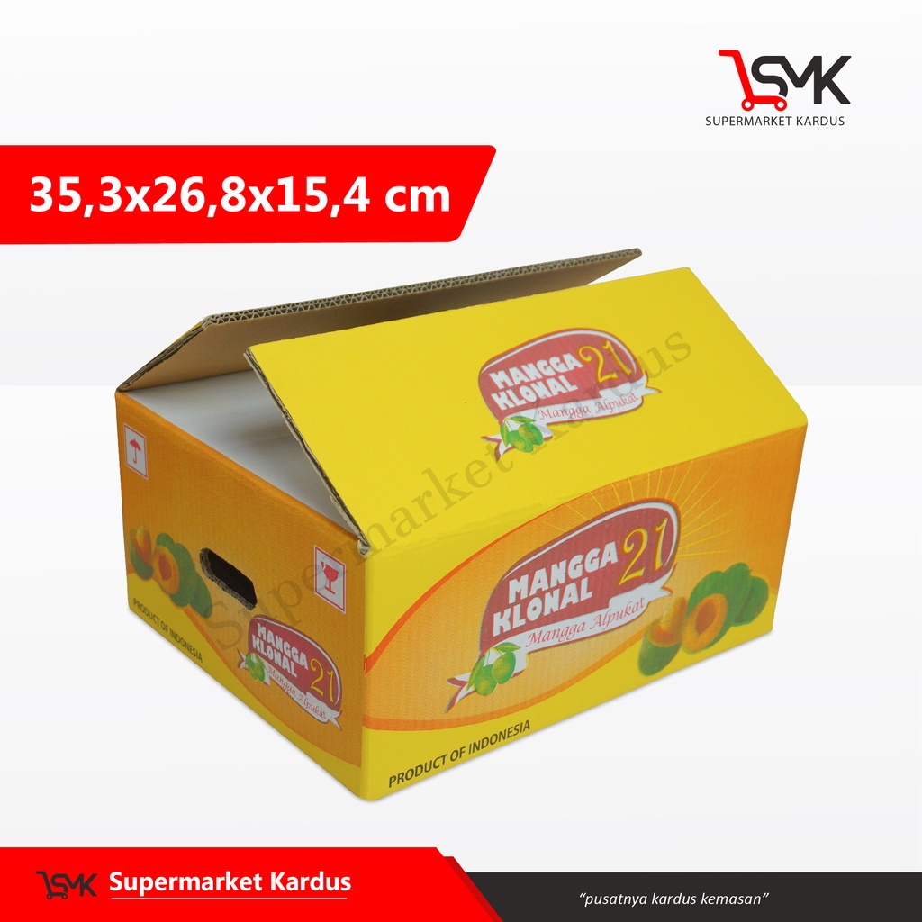 Jual BOX MANGGA ISI 12 BUAH (5 kg) Set Sekat/KARDUS/KLONAL/KLONAL21 ...