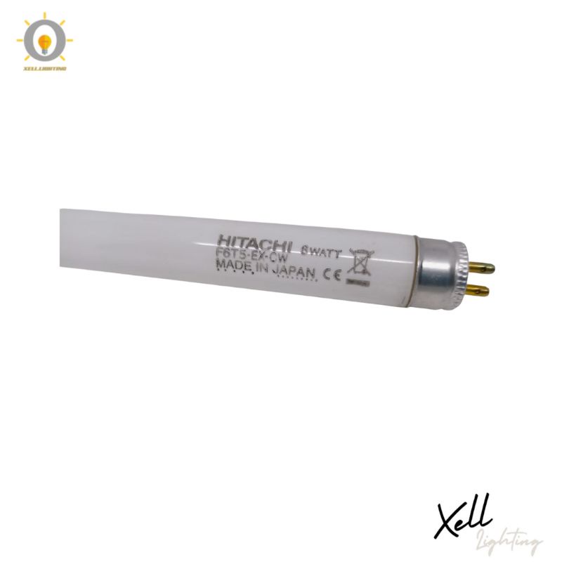 Jual HITACHI TUBE LAMP TL T5 6W CAHAYA COOL WHITE / DAYLIGHT ORI JAPAN ...