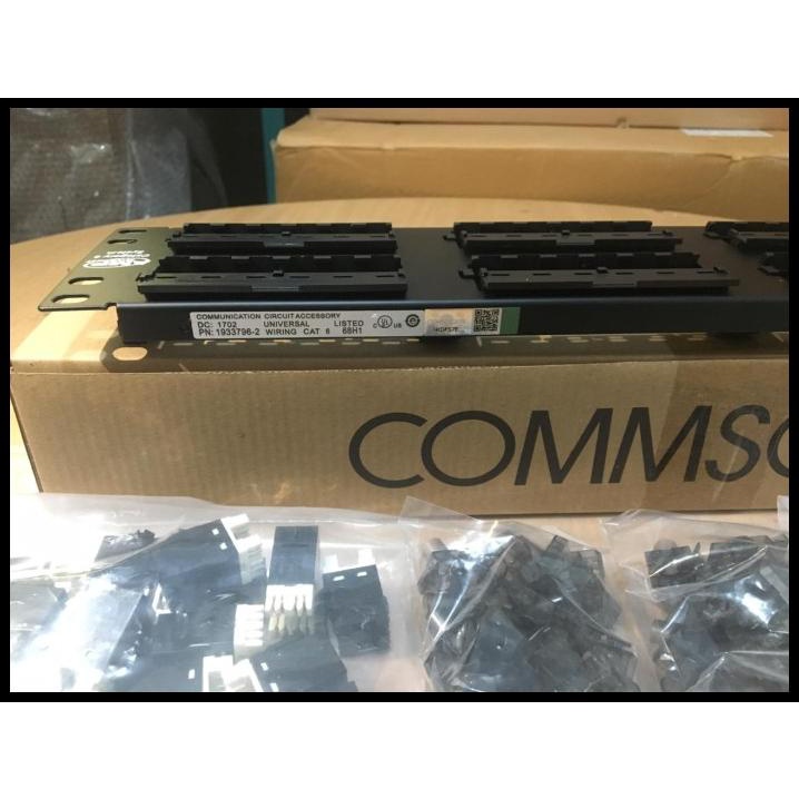 Jual Amp Commscope Patch Panel 48 Port Cat6 | Shopee Indonesia