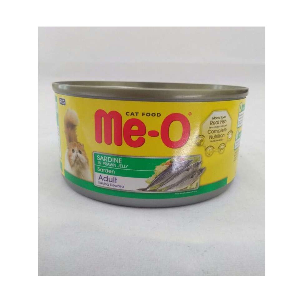 Jual MEO CAN ADULT 170GR WET FOOD CAT PAKAN BASAH KUCING KALENG ...