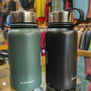 Jual botol minum eiger1989001002 botol dawson water 600ml olive black ...