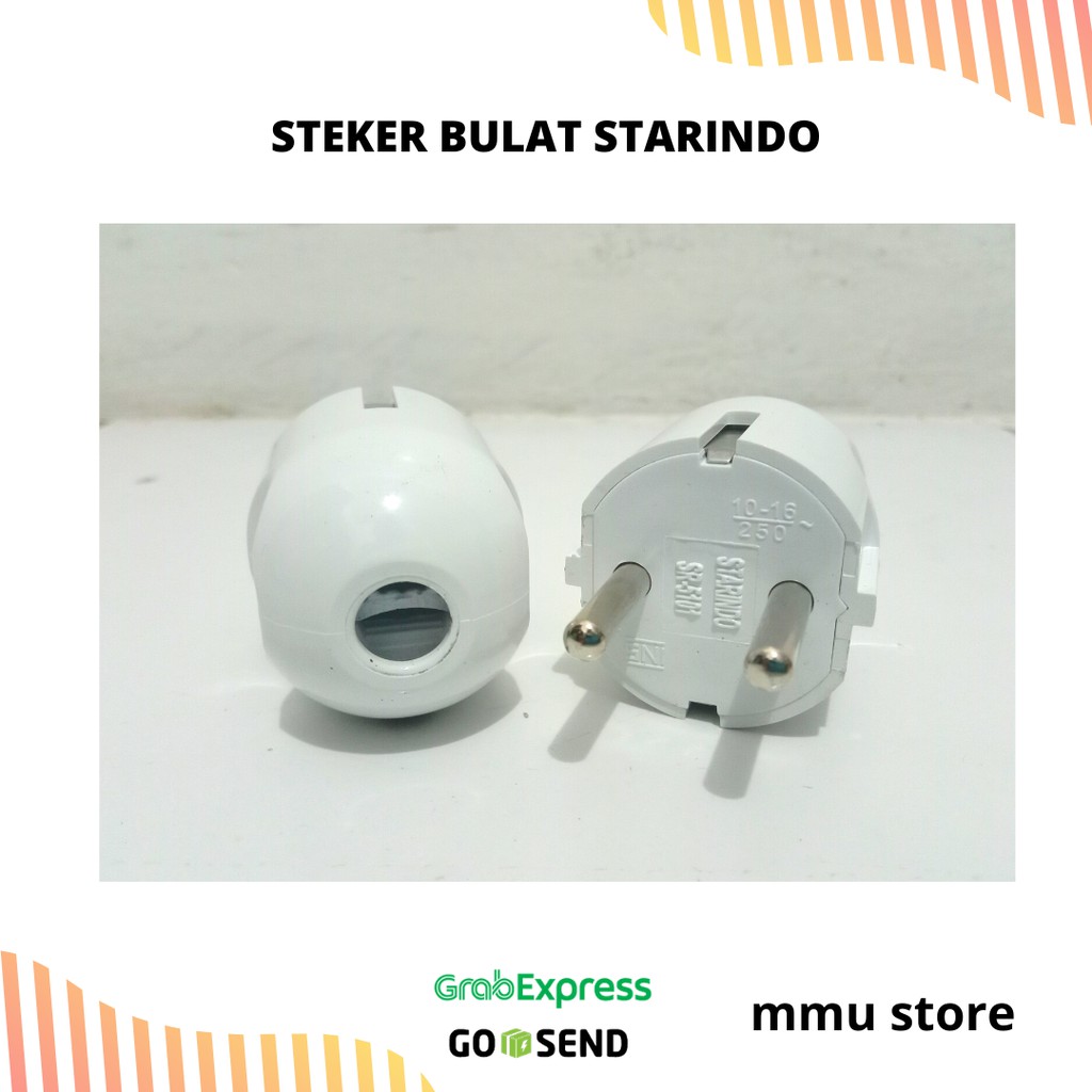 Jual STEKER ARDE BULAT SNI / COLOKAN BULAT KEPALA COLOKAN KABEL ...