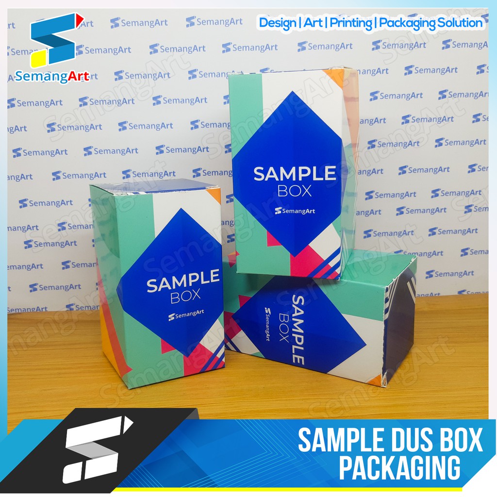 Jual SAMPLE Dus Box Packaging Kemasan Custom | Shopee Indonesia