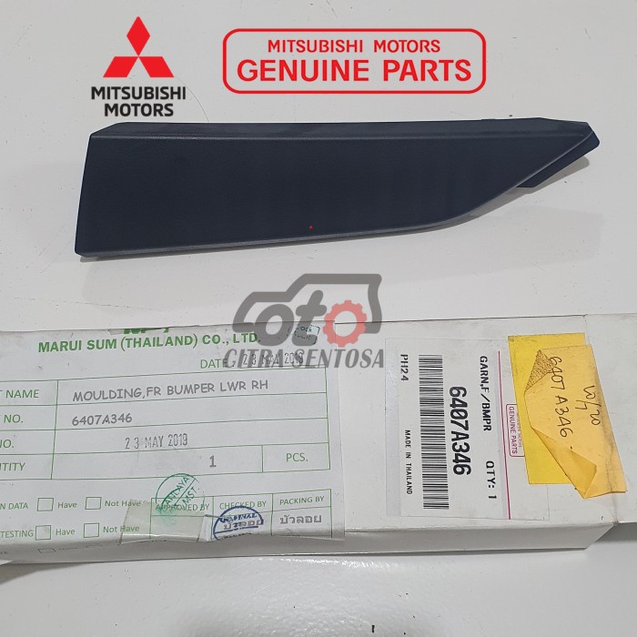 Jual GARNISH BAWAH KECIL BUMPER KANAN BUMPER SIDE NEW TRITON KK1T ...