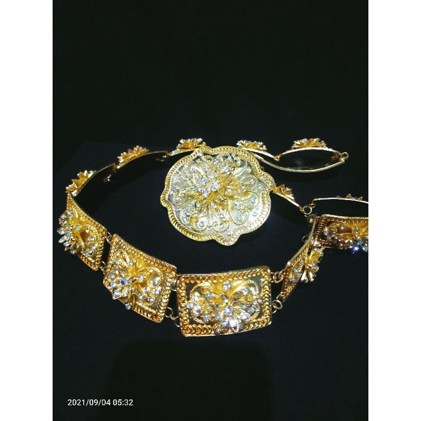 Jual Pending/ikat pinggang pengantin trap tebal | Shopee Indonesia