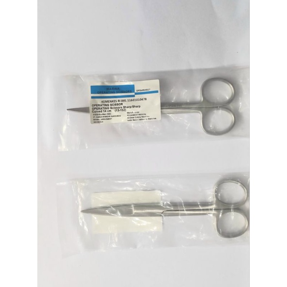 Jual Gunting Medis Gunting Tajam Tajam Lurus Gunting Tajam 14cm Gunting ...