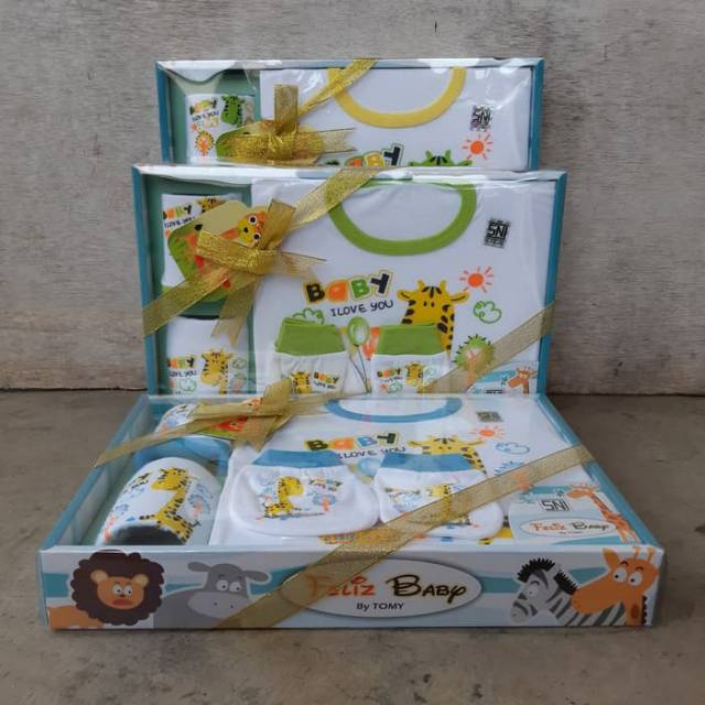 Jual Kado Set Baju Bayi - Hadiah Baby Gift Newborn Paket Pakaian Anak ...