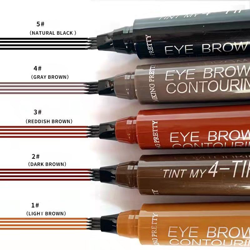 Jual PENSIL ALIS ANTI AIR DAN TAHAN LAMA - TINT MY 4 TIP WATERPROOF EYEBROW | Shopee Indonesia