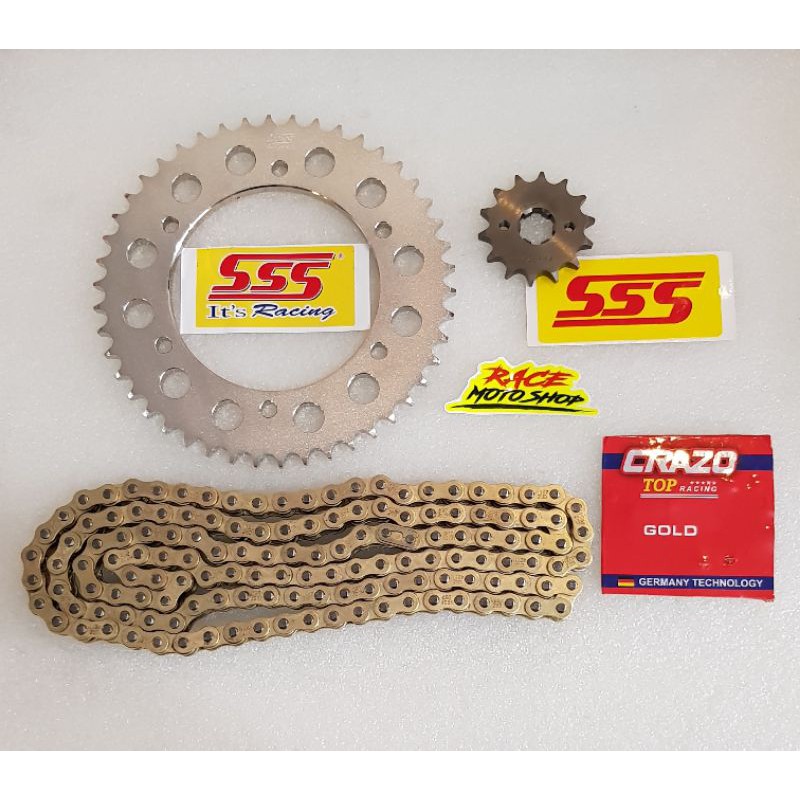 Jual GEAR SET/GEAR KOMPLIT R15 V3(GEAR D/B ORIGINAL SSS) | Shopee Indonesia